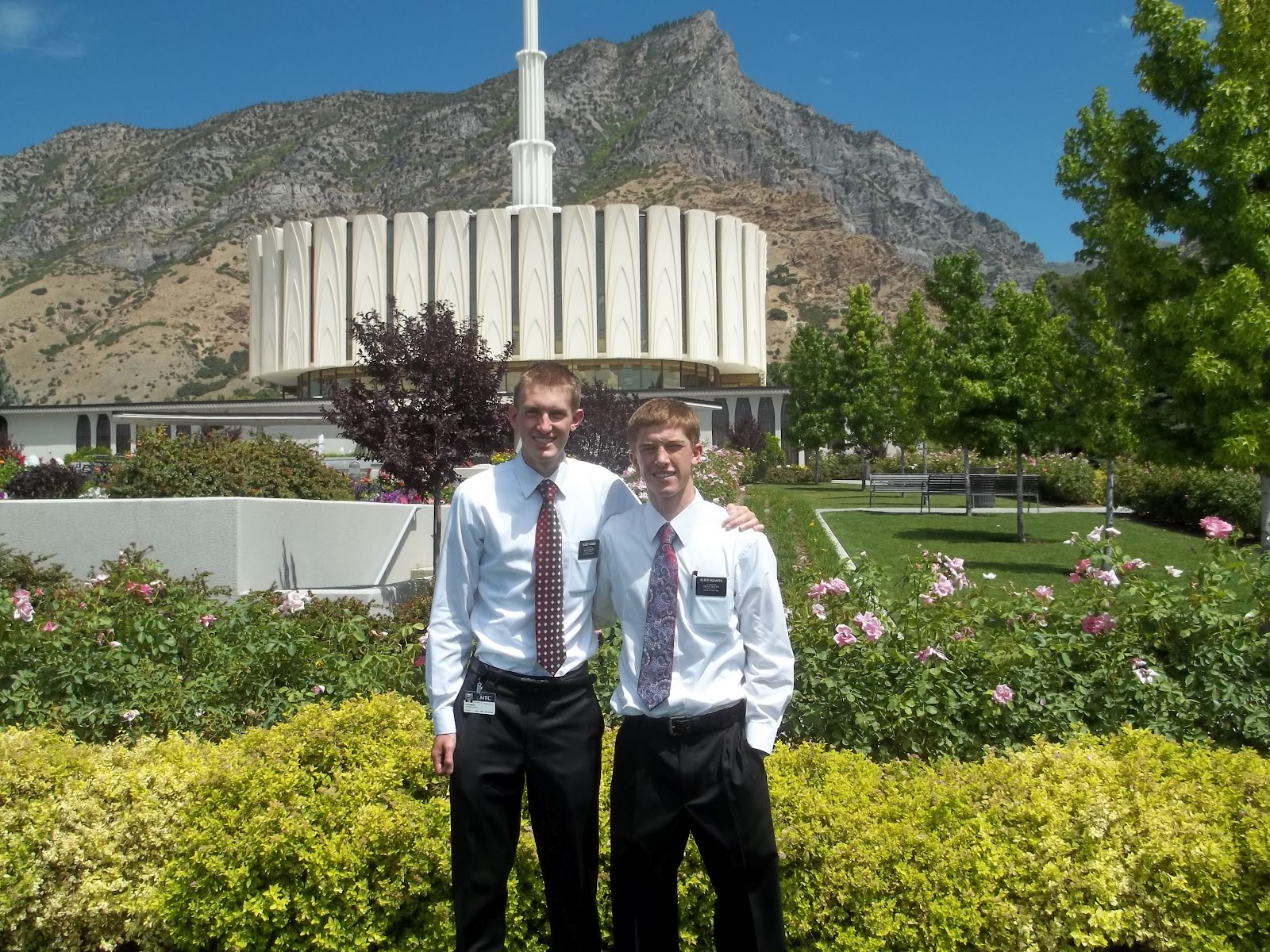 Elder Ryan Coombs: Pictures with MTC Companions in Provo, UT