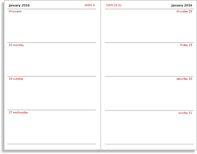 My Life All in One Place: Free 2016 planner inserts for the Traveler's ...