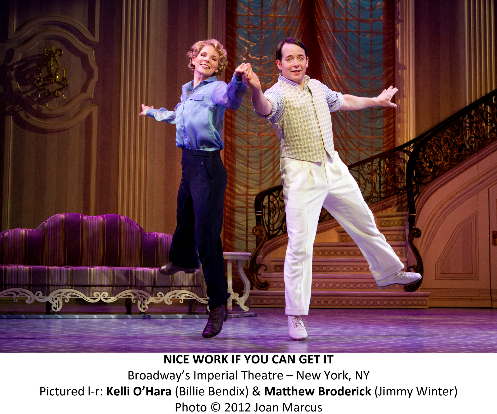 Reflections in the Light: Theater Review: Nice Work if You Can Get It