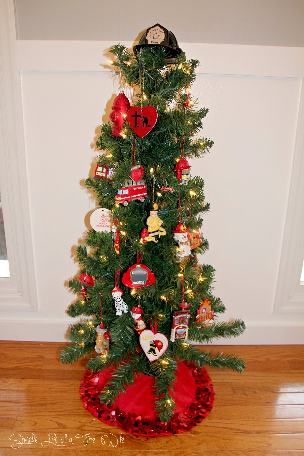 Simple Life of a Fire Wife: New Firefighter Ornaments