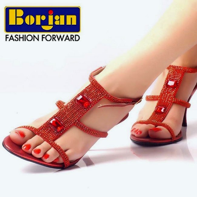 Bridal Footwear Collection 2014-15 By Borjan – Borjan Fancy Shoes ...