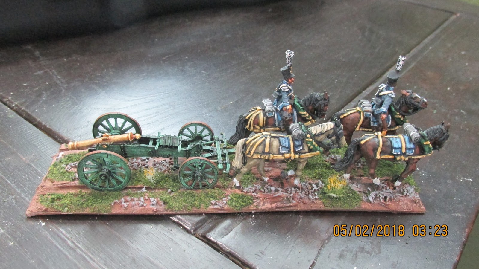 Winser's Wargaming Page: Perry Napoleonic Caissons