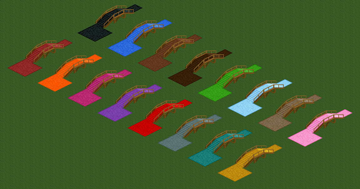 Super Justin: The Blog: Custom Roller Coaster Tycoon 2 paths