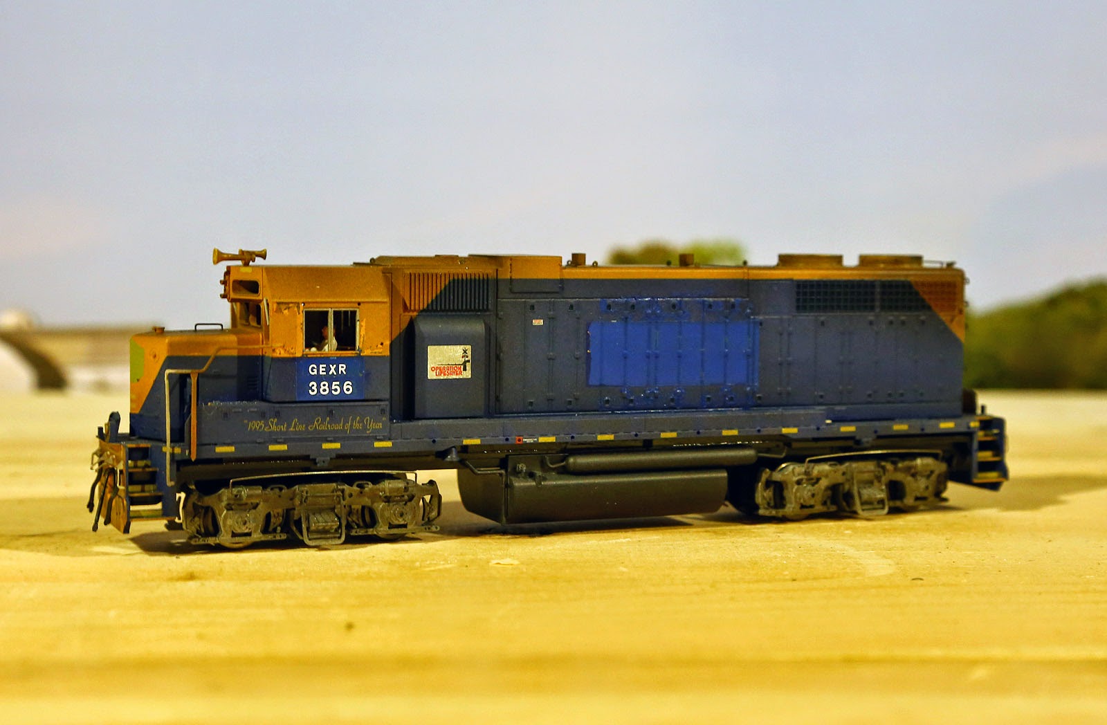 Rymal Station in HO Scale: Locomotive Project #1 - GEXR 3856