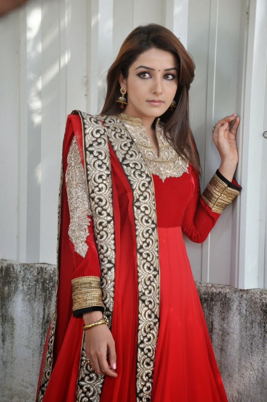 Actress Sonia Menon Latest Churidar Stills - Cine Gallery