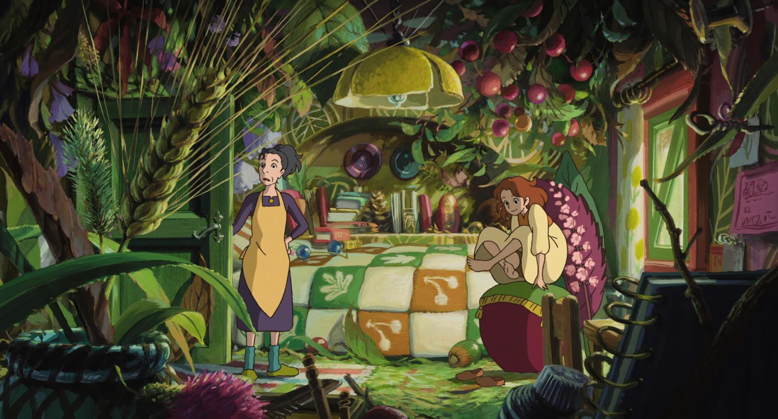 Anime Feet: The Secret World of Arrietty- Arrietty Clock