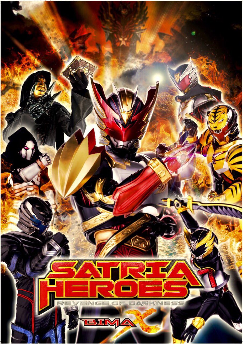 Satria Heroes Revenge of Darkness Poster & Trailer! ~ AiNimeWorld