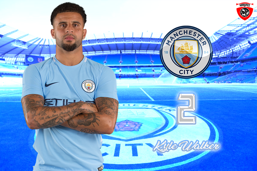 Kyle Walker (Man City) ~ Habilidades Pro Evolution Soccer