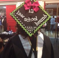 Law School Bound Grad Caps ~ Brazen and Brunette ⚖ law school advice ...