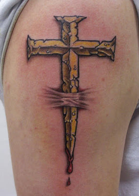 TATTOOS DESIGNS: 5 Rip Cross Tattoos For Mens Inspiration