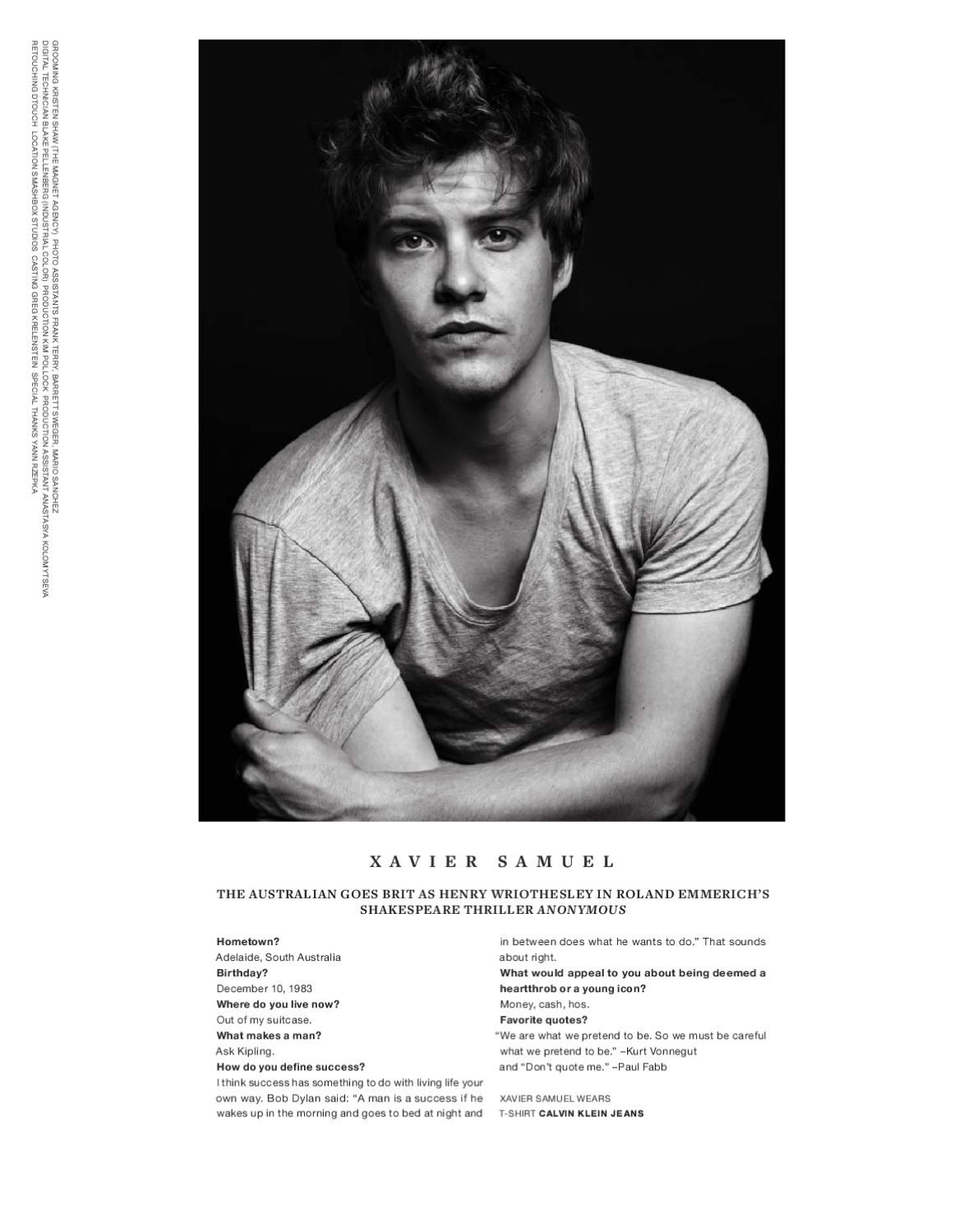 Xavier Samuel As Josh