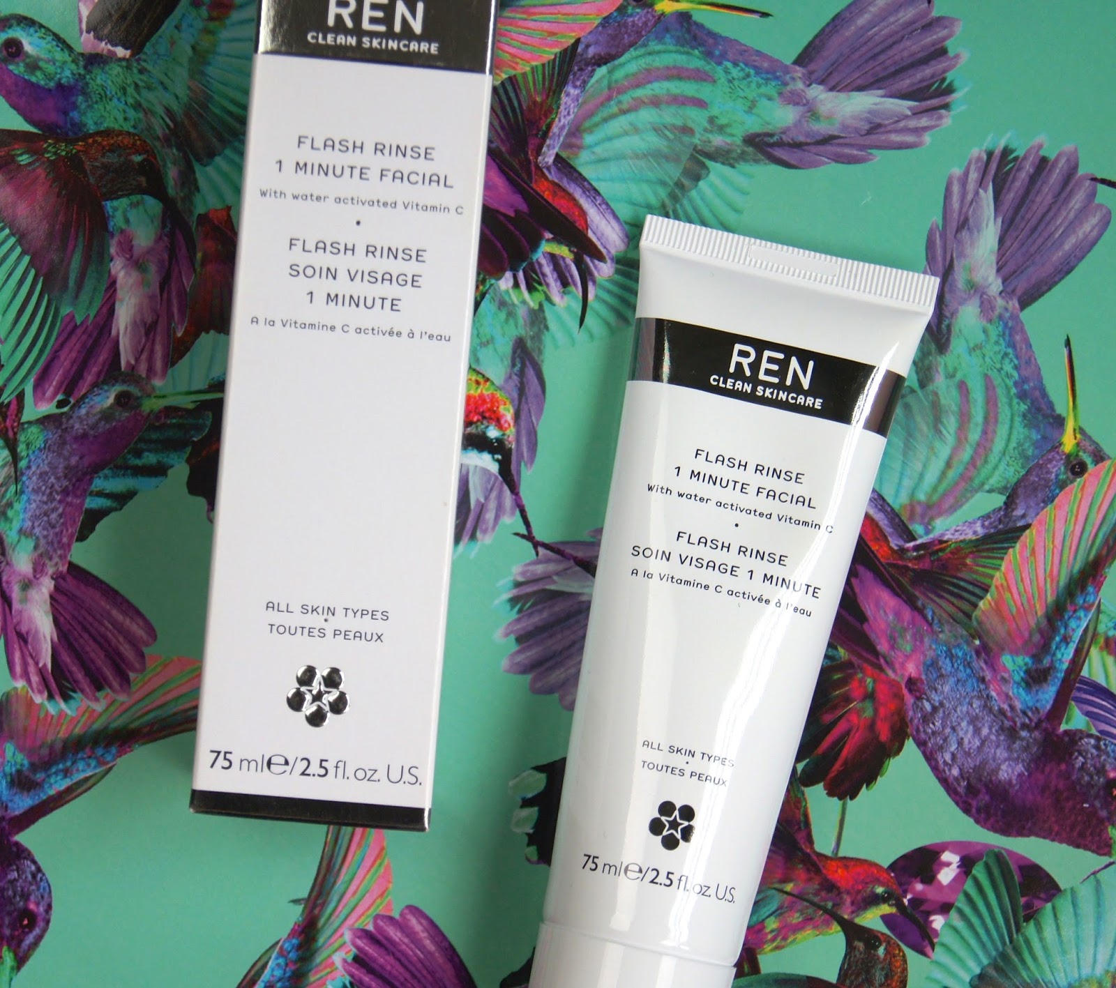 REN Clean Skincare Flash Rinse 1 Minute Facial Review ...