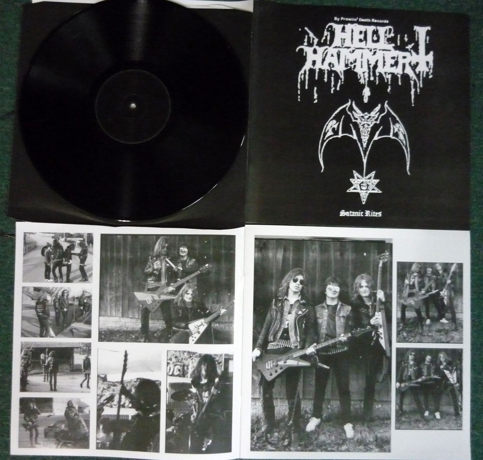 Black Seeds Records: HELLHAMMER - Satanic Rites LP