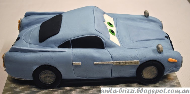 Inspired Passions: Finn McMissile, British Intelligence B'day Cake