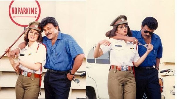 Sridevi: Sridevi and Chiranjeevi in S. P. Parasuram (1994)