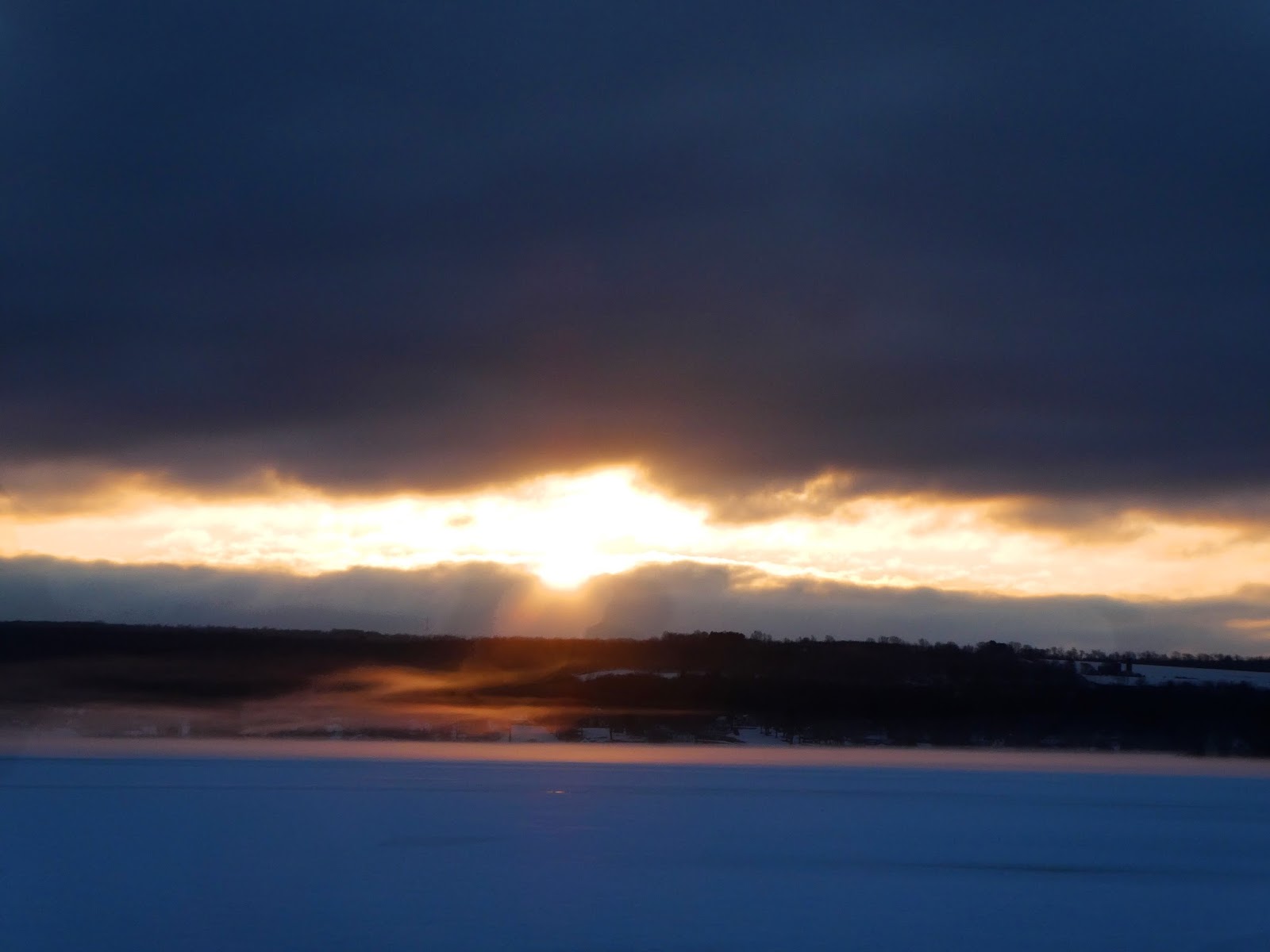 EARLY RISING ON CHAUTAUQUA LAKE: TGIF...Just Kidding