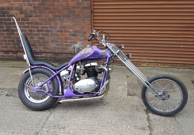 ZZ chop: survivor BSA chopper