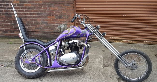 ZZ chop: survivor BSA chopper