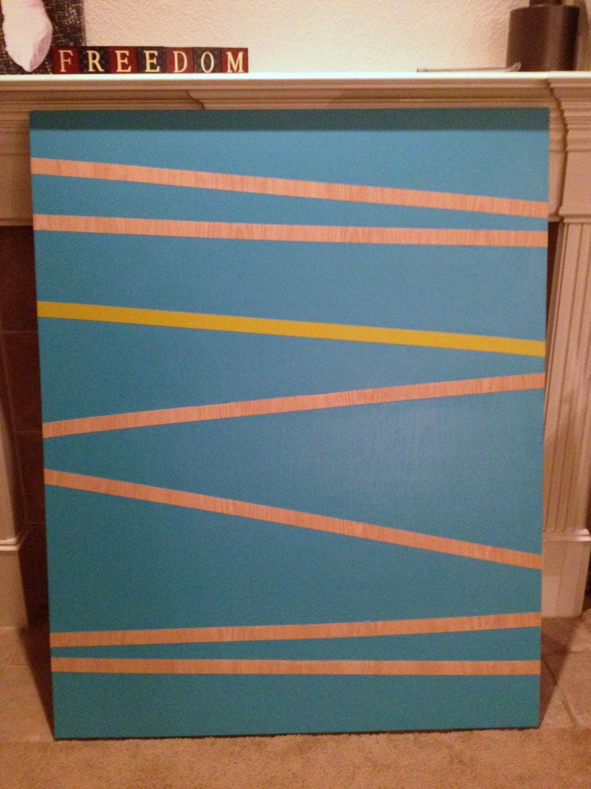 painterly.passion: diy colorblock painting