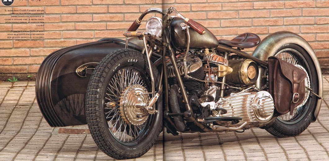 avecdesyeuxplusgrands: Steampunk Sidecar Jamesville Harley 1200 ‘U ...