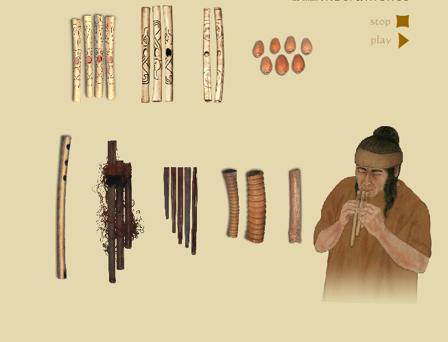 instrumentos musicales: PREHISPANICOS