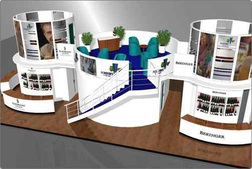 Stands com design inspirador