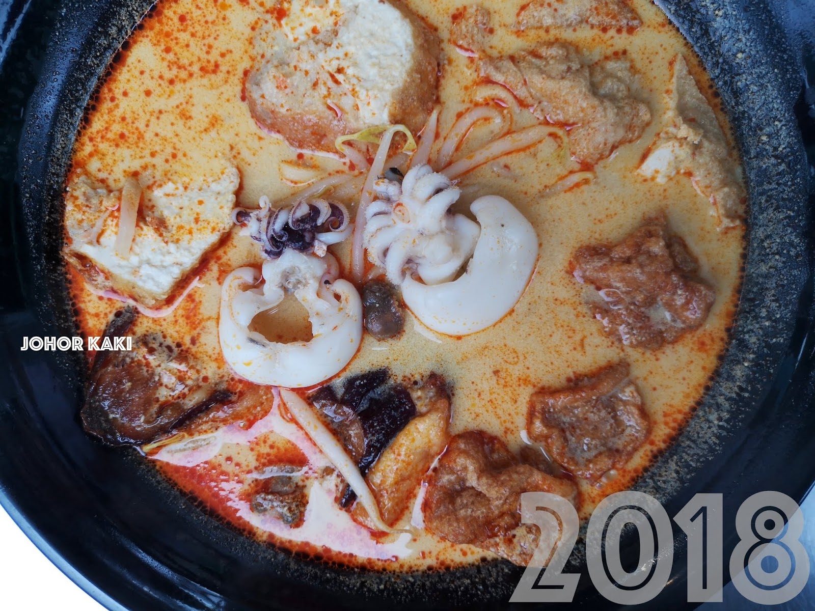 Foon Zhong (Foon Yew) Tuckshop Stulang Walk Curry Laksa Johor Bahru ...
