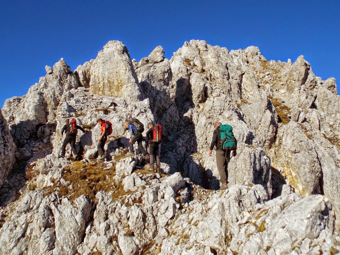 Voluharski potopisi: Vernar, Tosc, Veliki Draški vrh, 2.11.2014
