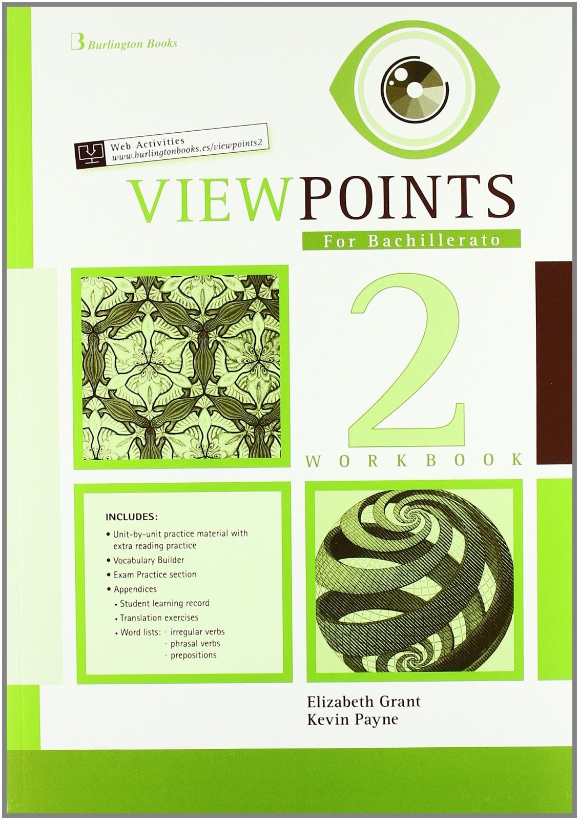 Libro Inglés 2º Bachillerato Viewpoints 2 Workbook Burlington Books - Recursos1clic