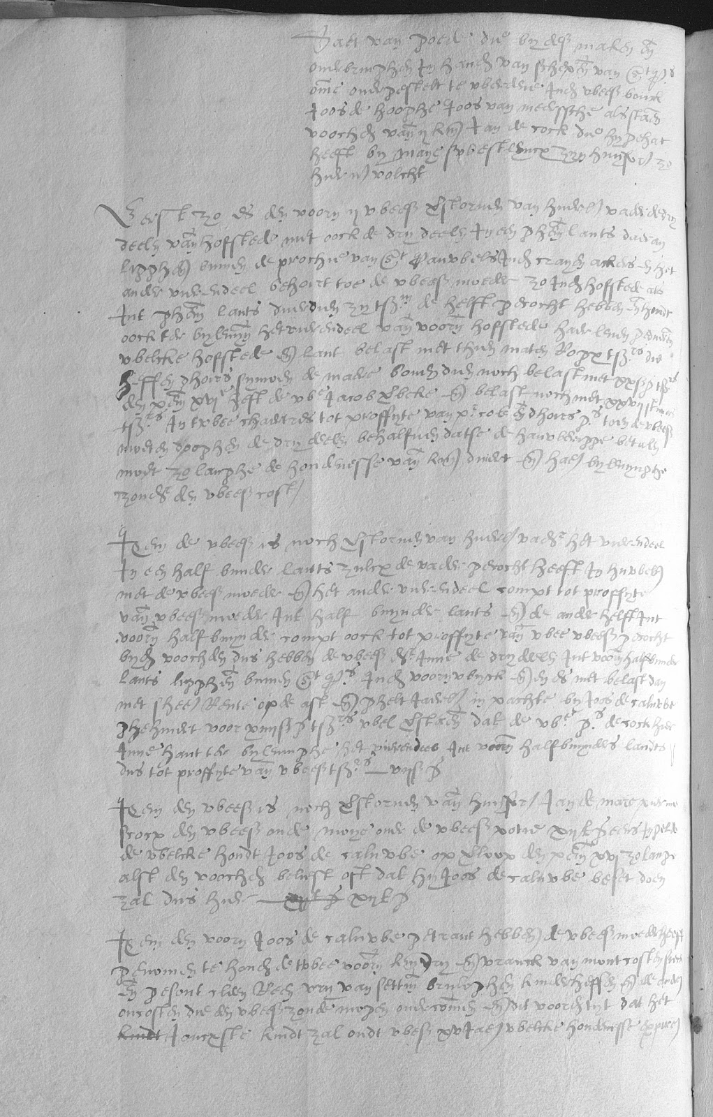 Complete transcripties van diverse akten