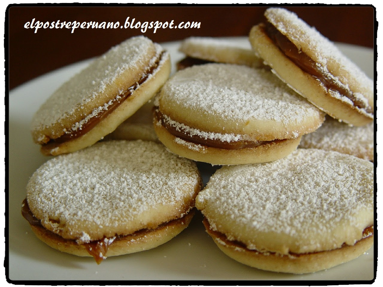 ALFAJORES DE MAICENA - RECETA DE ALFAJORES CON MANJAR BLANCO Receta ...