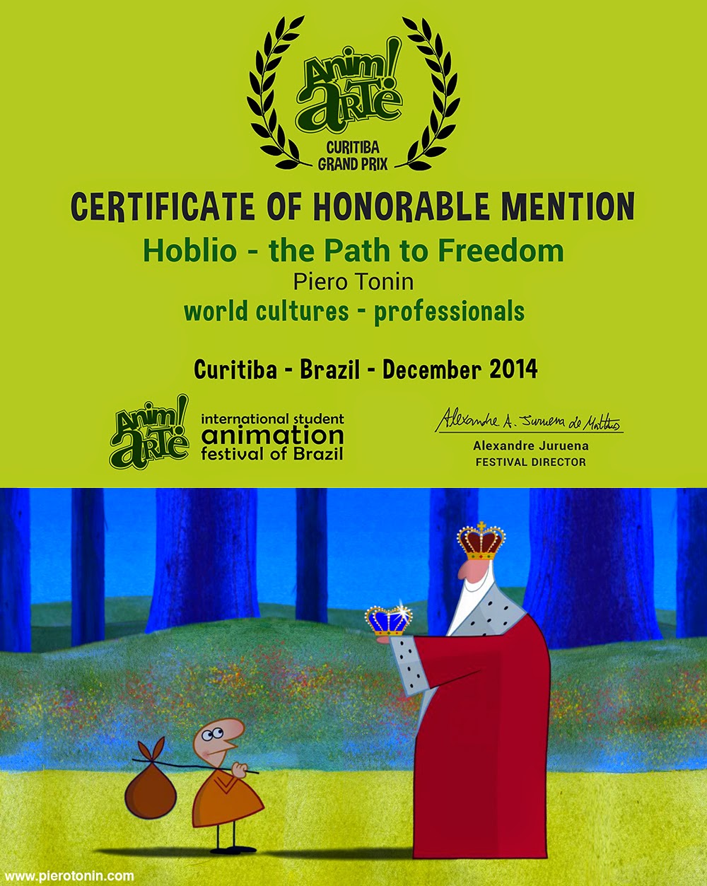 "Piero Tonin: Illustration, Animation, Cartoons": HOBLIO - Honorable ...