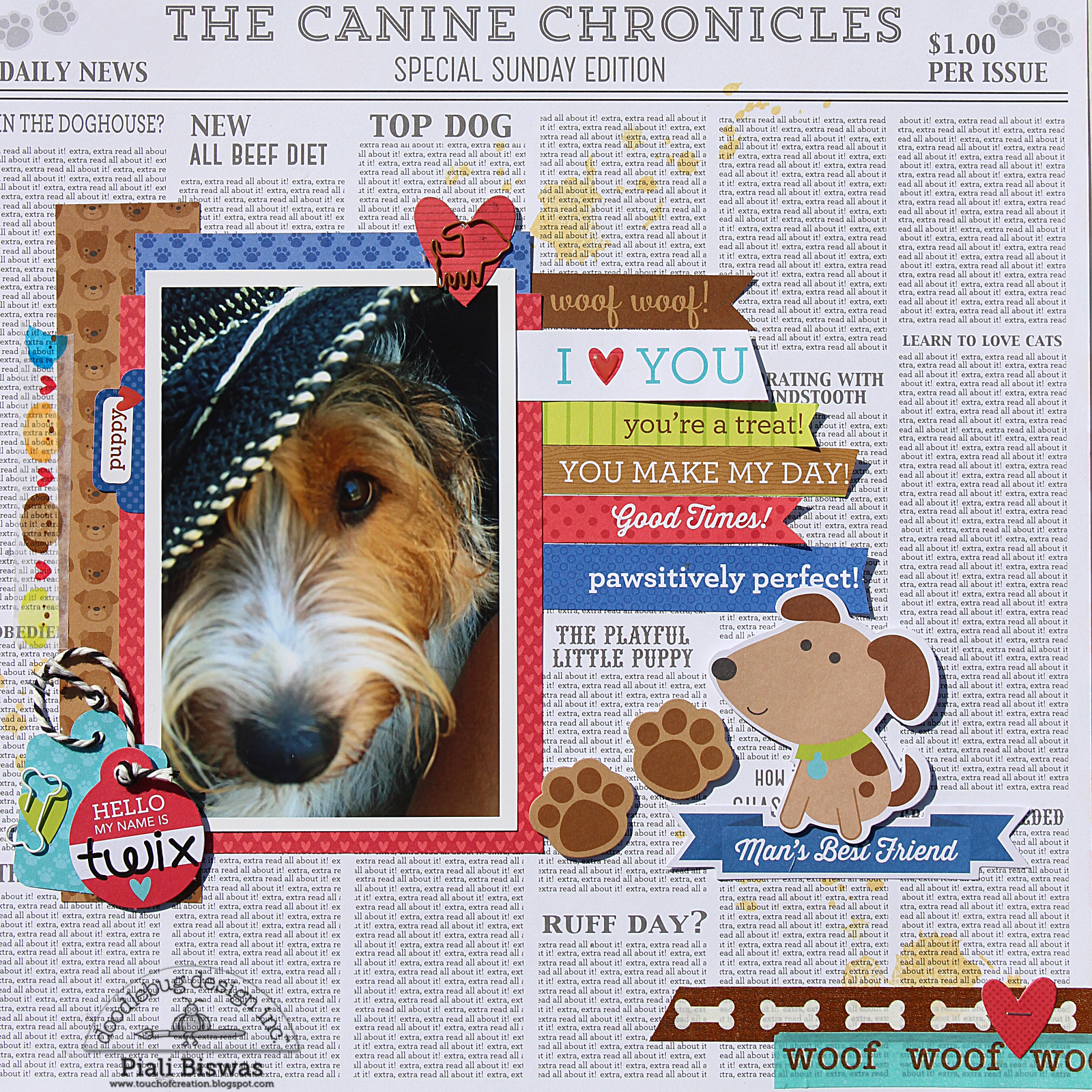 Doodlebug Design Inc Blog: Puppy Love Collection: Man's Best Friend ...