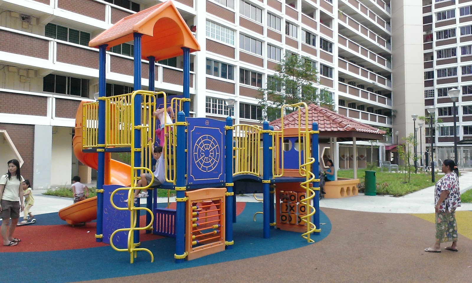With Kids, We Go...: The Newly Renovated Playground In Our Neighbourhood