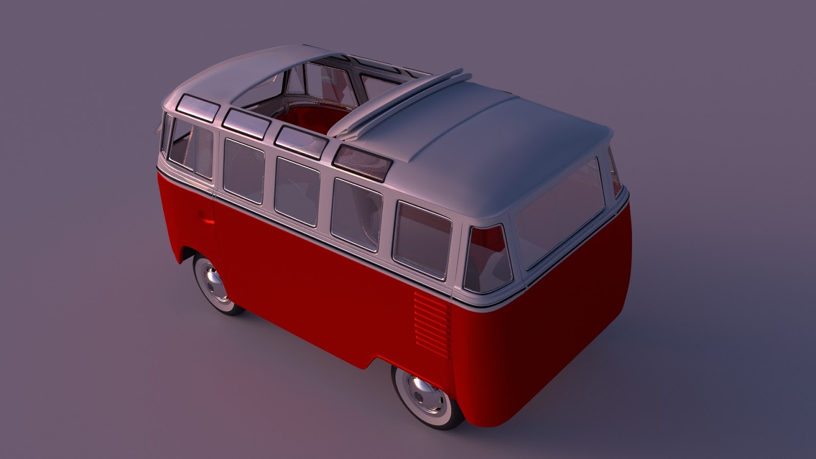 The Tinkers Workshop: Blender 3D VW Bus Project Part 5