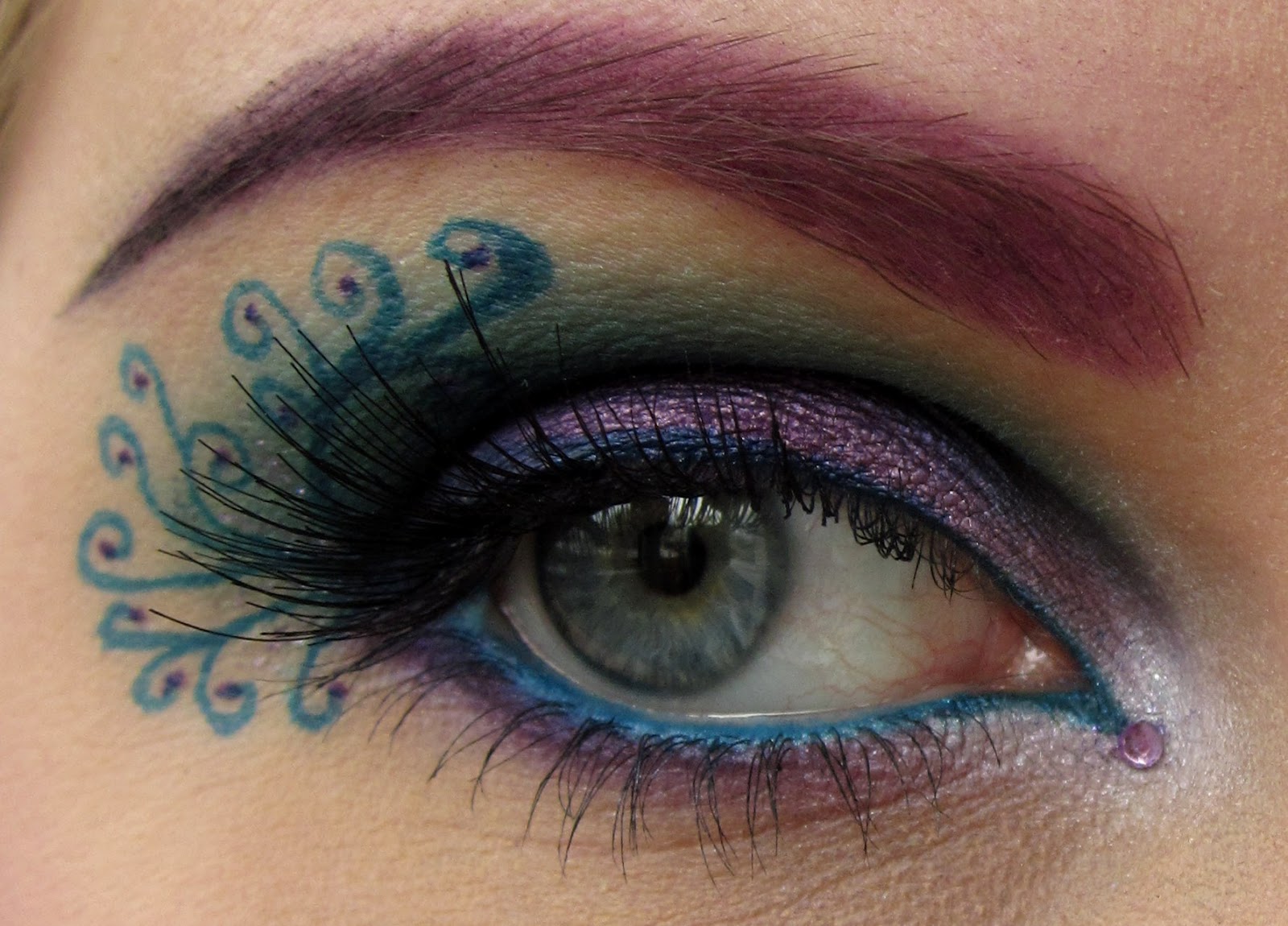 Margit, der Beauty-Koala: Türkis/Petrol, Flieder & Lila - Daily vs ...