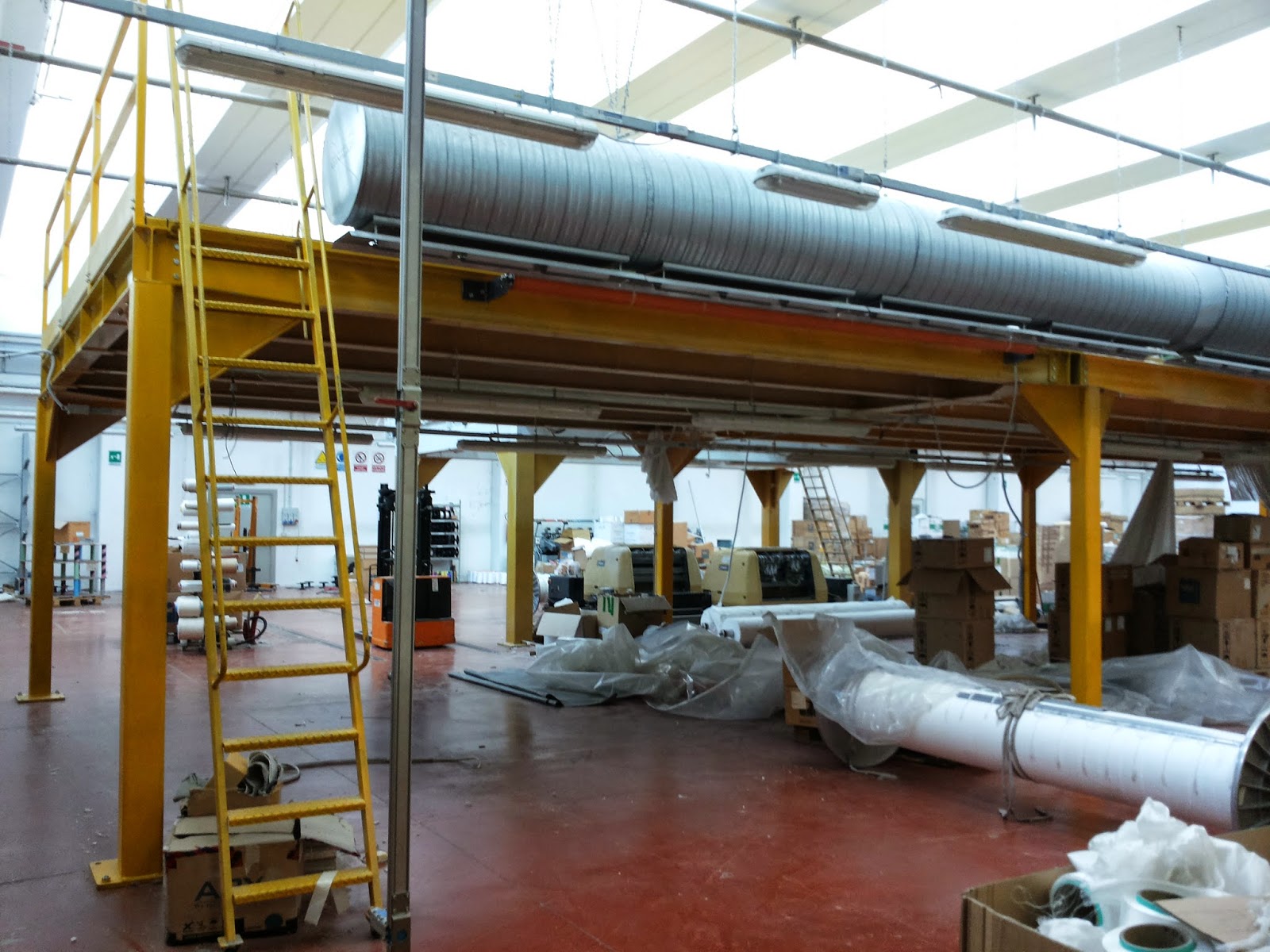 Soppalchi industriali per magazzino - SOPPALCHI NUOVI E USATI: Soppalco ...