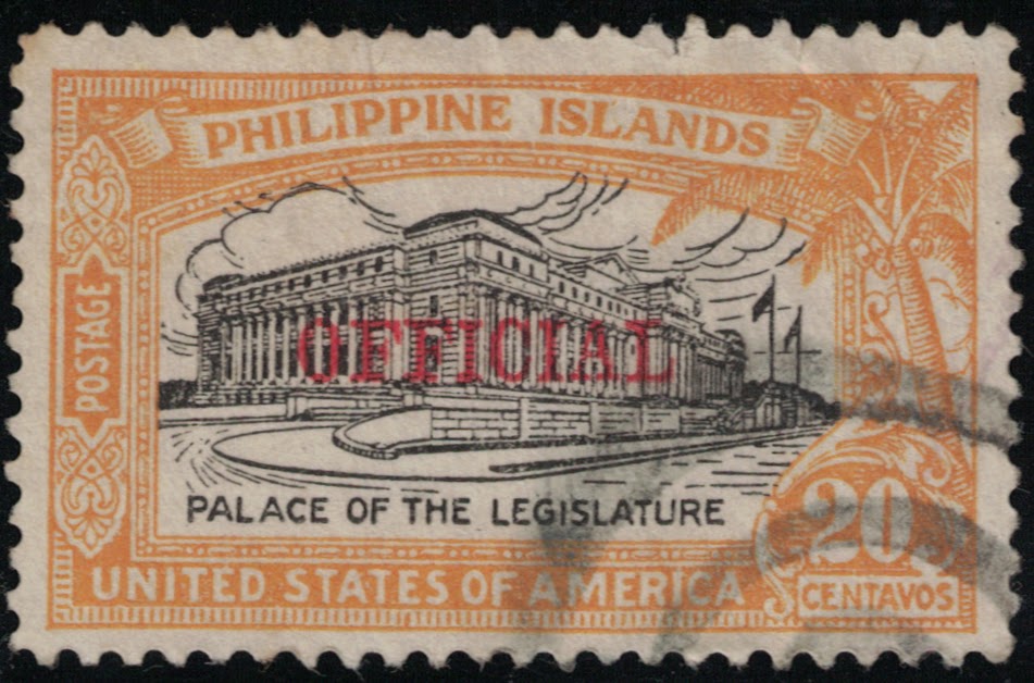 Philatelic Philippines: red official overprints