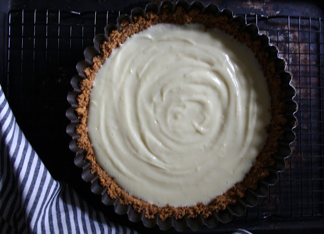 salted sugared spiced™: Graham Cracker Custard Pie