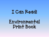 Half Day in Pre K: Environmental Print Book