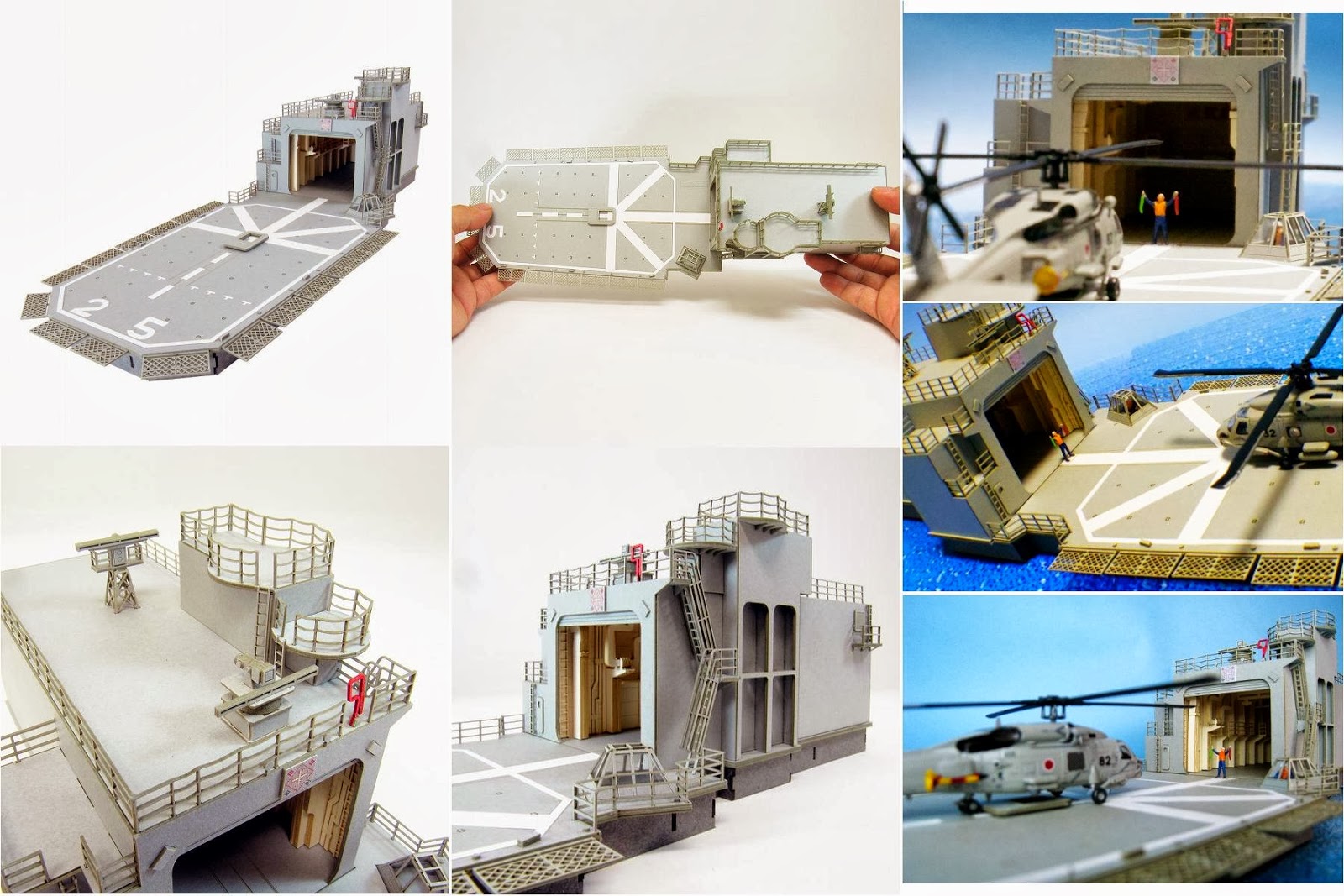 Kampfgruppe 1/144: 1/144 Hatsuyuki-class DD Helicopter Deck by Sankei