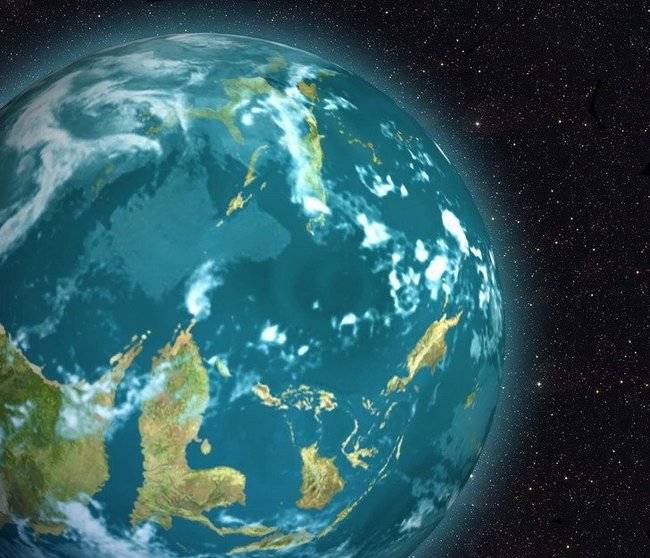 Art View (c): Star Tau Ceti.