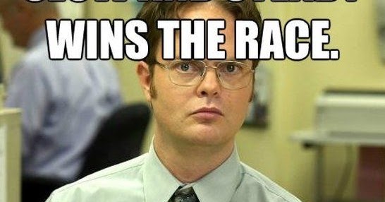 Epic Funny Comments, Memes, Pictures: Slow And Steady Wins The Race