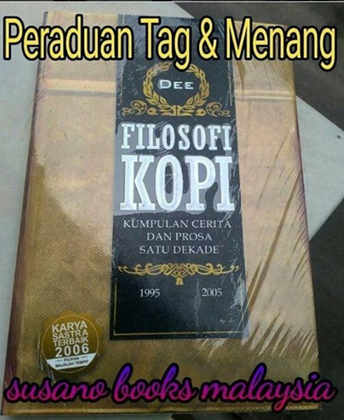 Menang Buku Filosofi Kopi - Mieza S