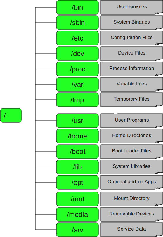 Linux, Cisco, Microsoft, Networking: Linux file system and directory ...