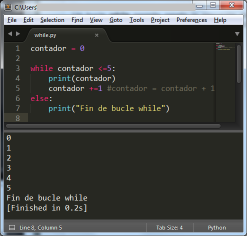 Programación, tecnología y seguridad: 12. Bucle While en Python
