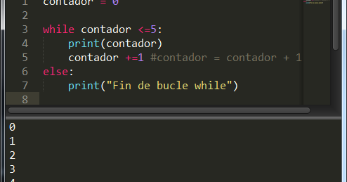Programación, tecnología y seguridad: 12. Bucle While en Python