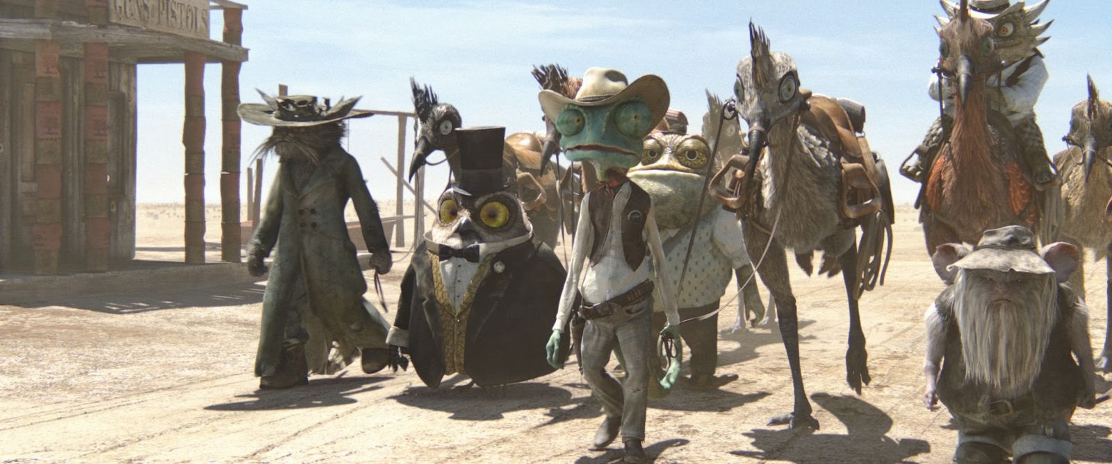 Rango BPRip 420p Dual Audio 300MB | Free Animated Movies