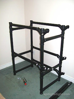 AP Digital light: PVC shelf