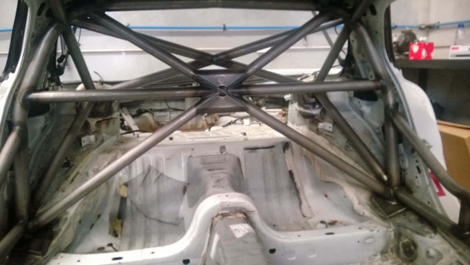 RX7 FD3S Project Car: The Roll Cage Goes In